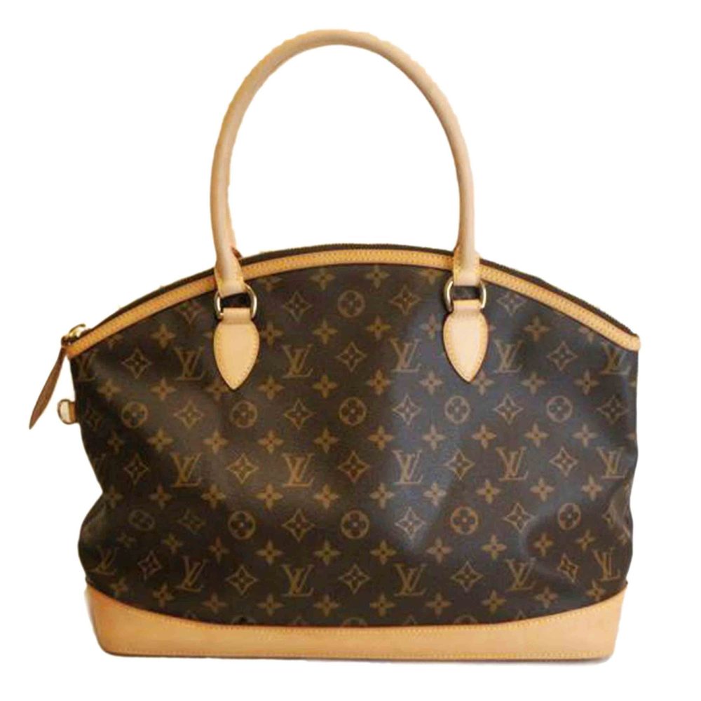 Louis Vuitton Lockit Horizontal Monogram Handbag Brown - Gem